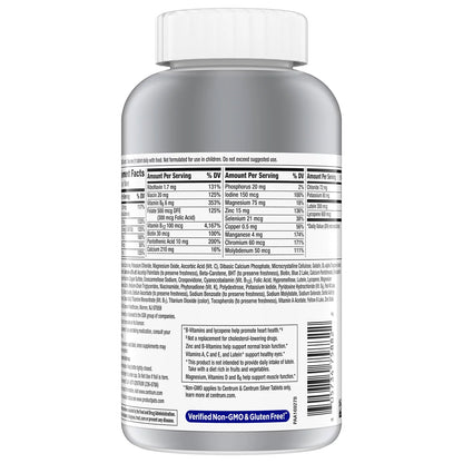 Centrum Silver Men Multivitamin Tablet, Age 50 and Older (275 ct ...